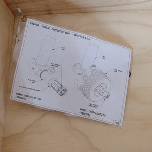 Boeing Aircraft B737 Parts Wooden Box - Crate - Etsy