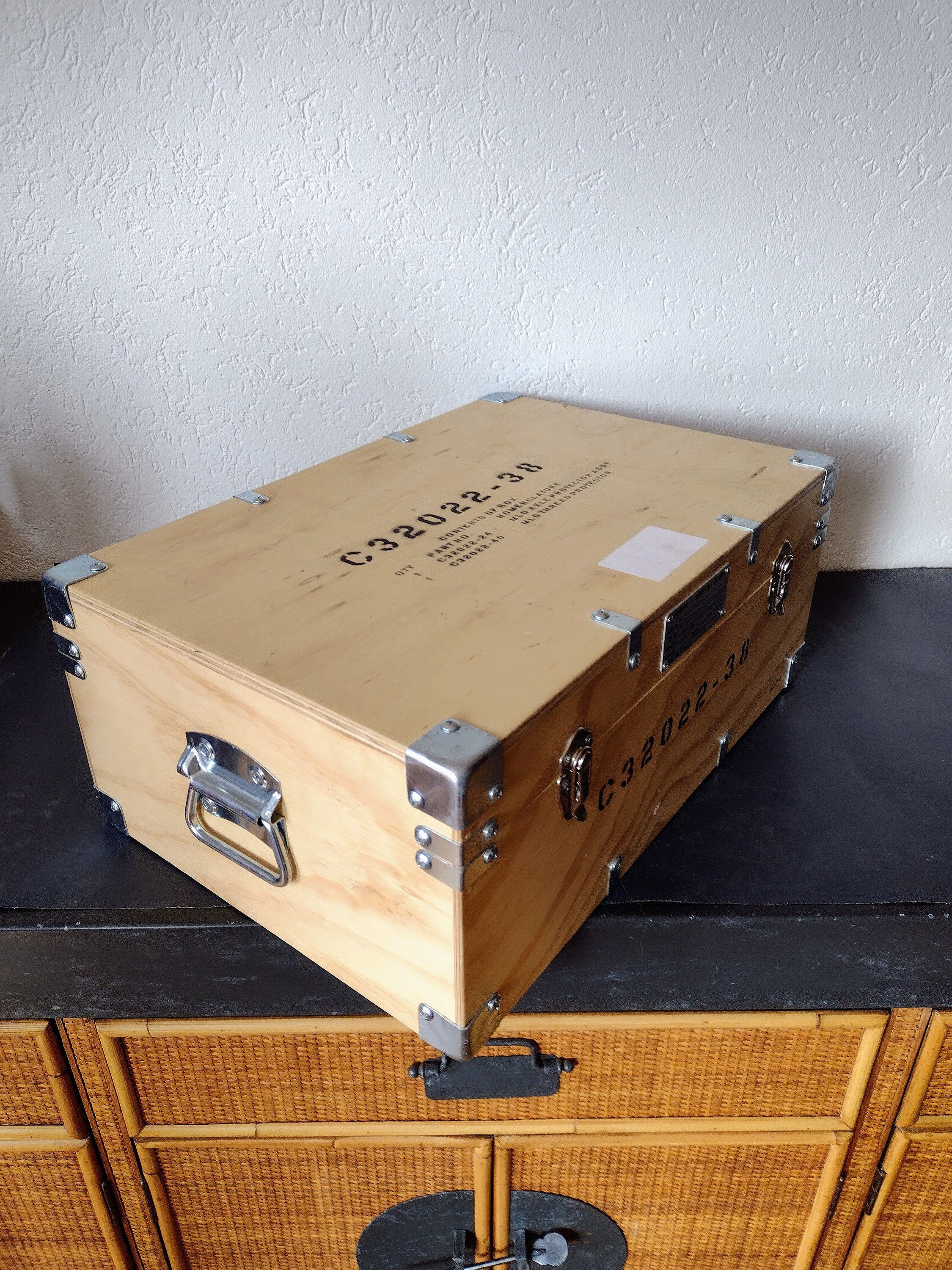 Boeing Aircraft B737 Parts Wooden Box - Crate - Etsy