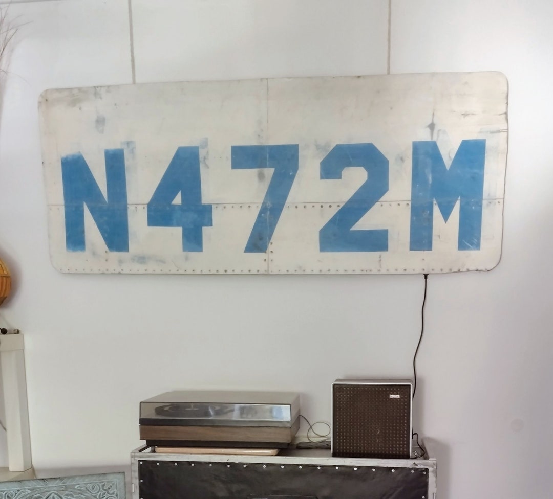 Martin M404 Aircraft Registration Decal N472M - 1952 - Etsy