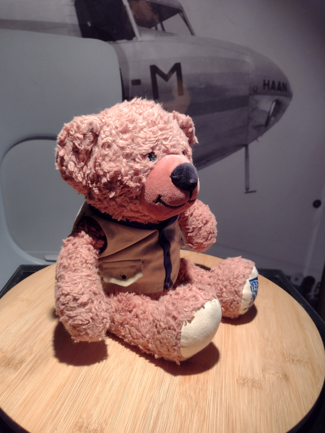 United Airlines Mascot Bear Ben Flyin - Etsy