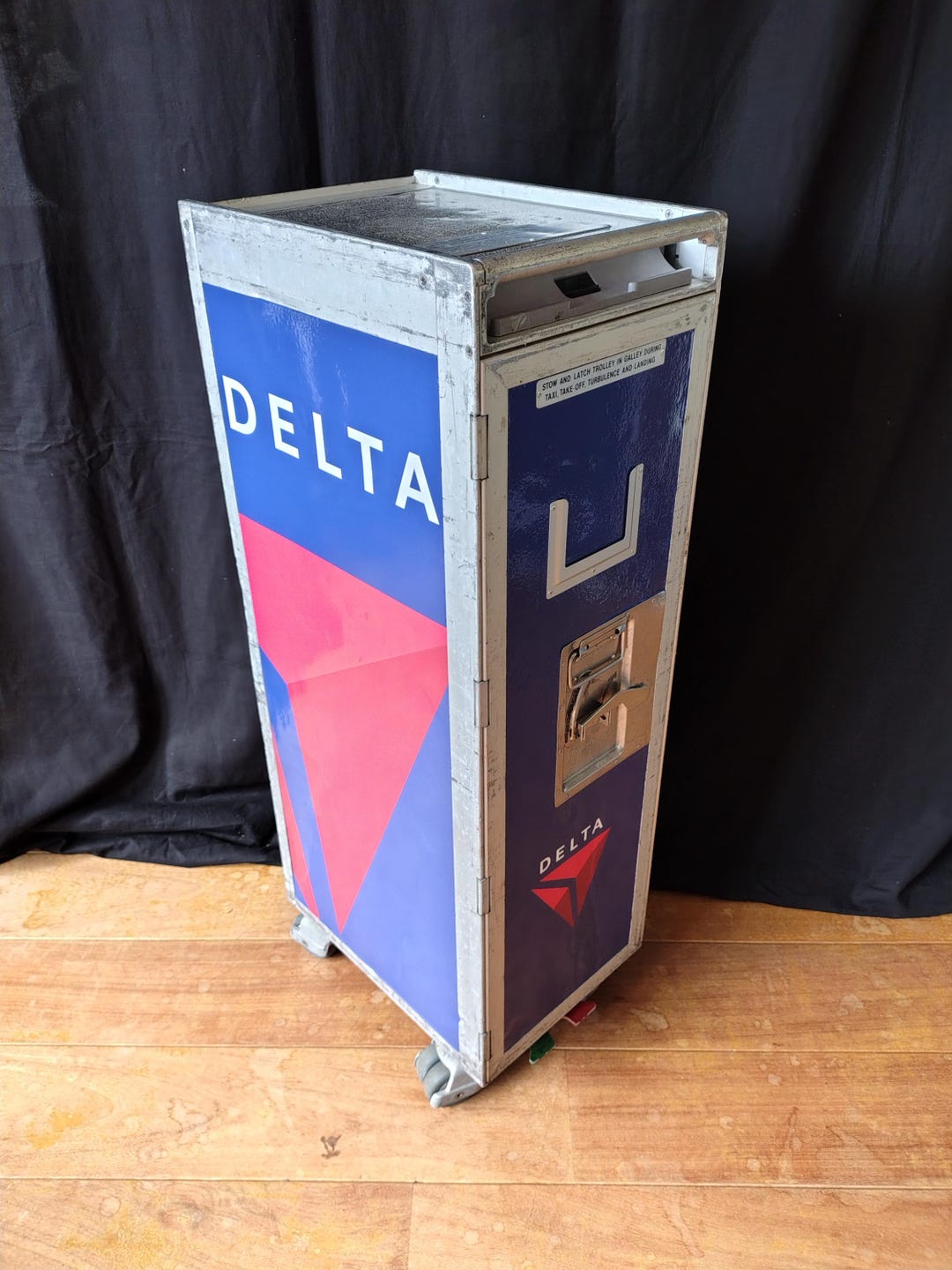 Delta Airlines Halfsize Airline Trolley - Redesigned - Etsy
