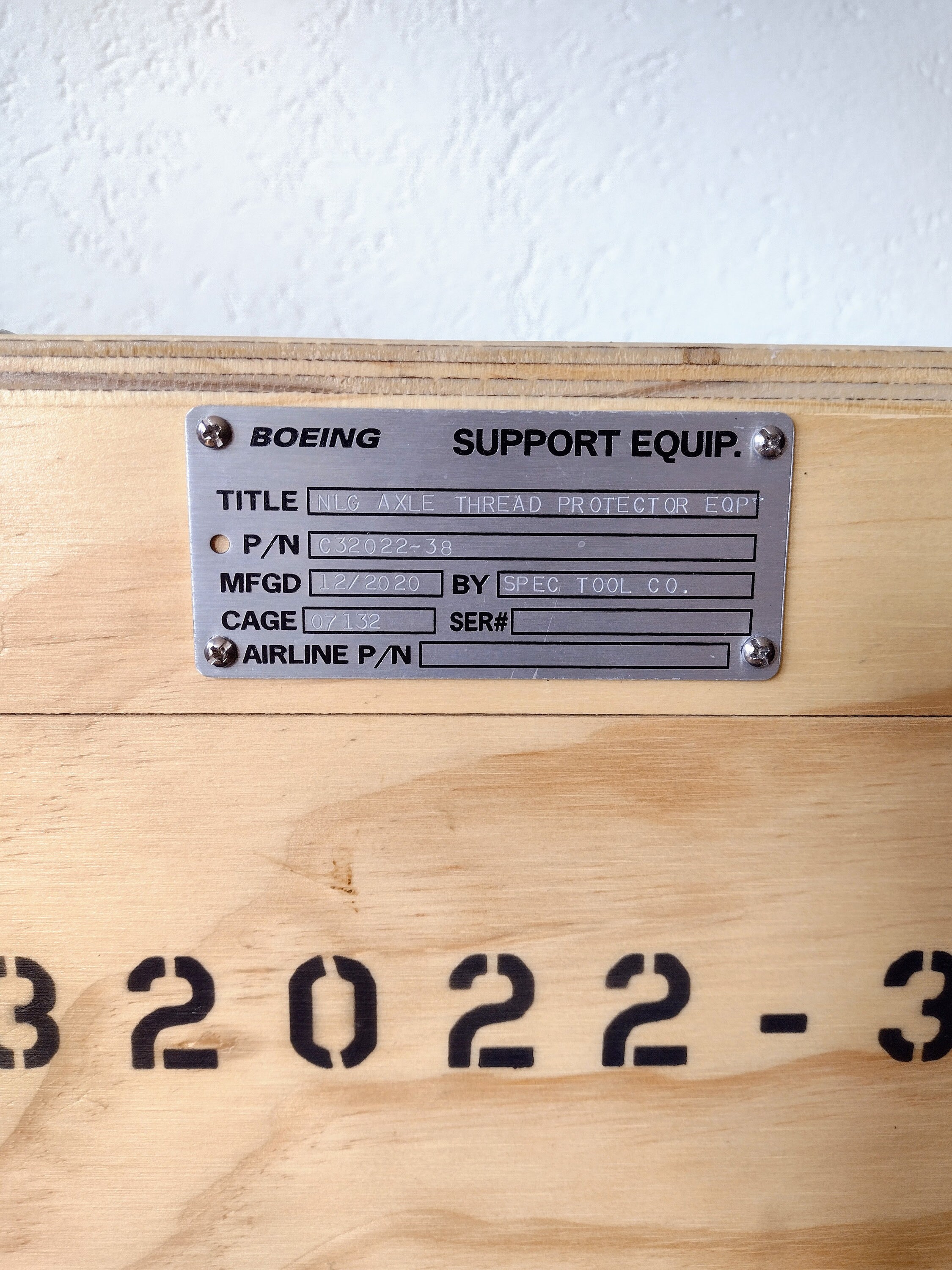 Boeing Aircraft B737 Parts Wooden Box - Crate - Etsy