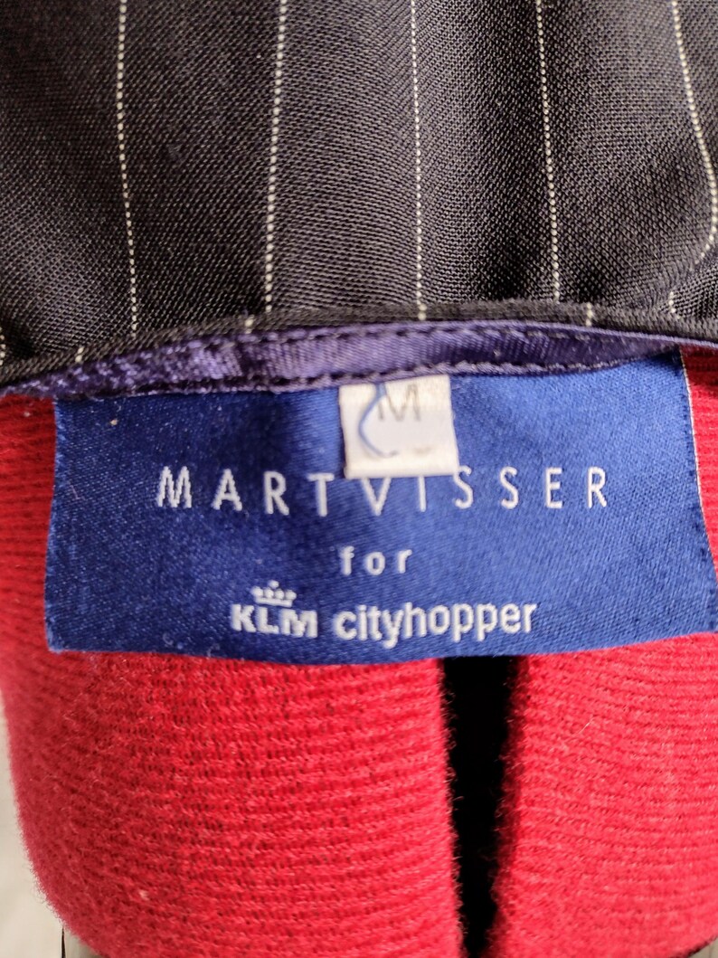 KLM Airlines Cityhopper Used Stewardess Apron - Etsy
