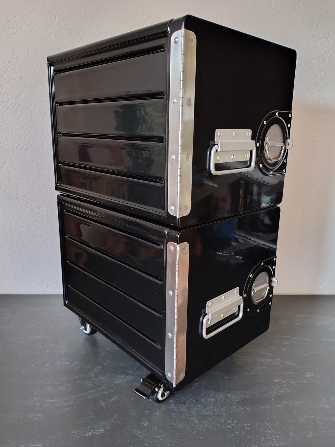 Airline Galley Container Cart, Catering Box, Double Decker With Wheels ...