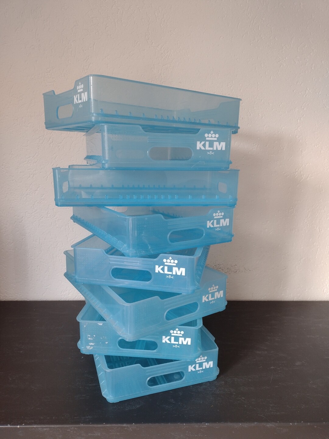 KLM Airline Trolley KSSU Original Drawer Set of 8 Pieces - Etsy