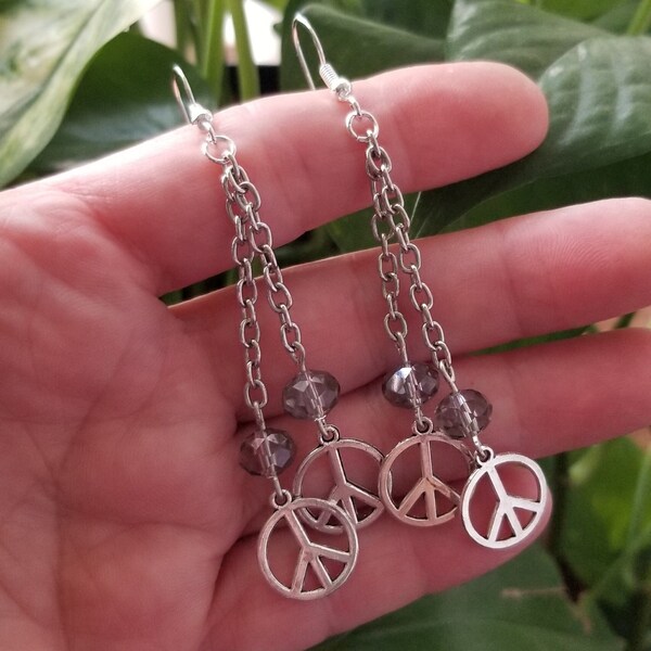 Hippie Peace Sign - Etsy
