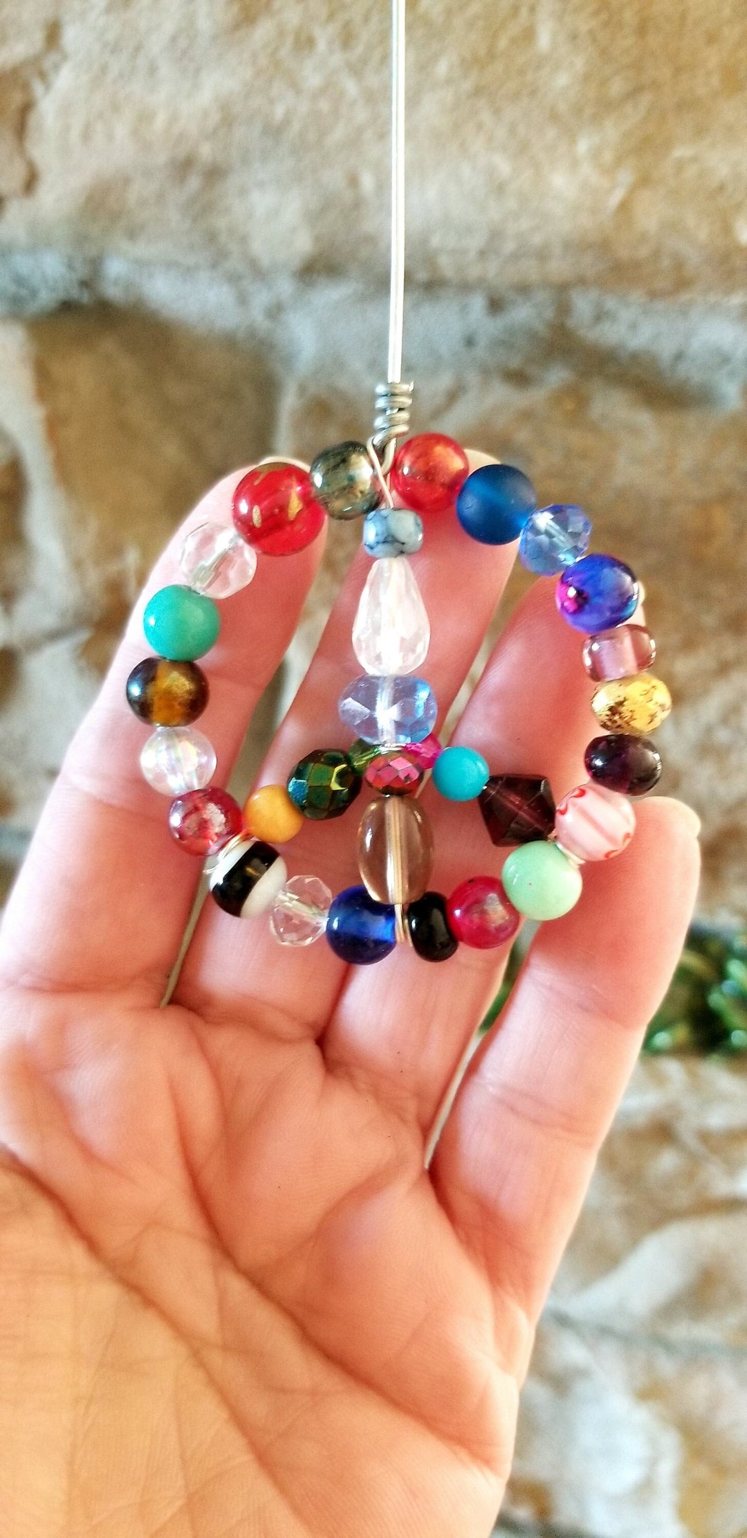 Peace Sign Car Charms/peace Sign Car Bling/peace Sign Car Accessories ...