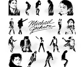 Michael Jackson Svg - Etsy