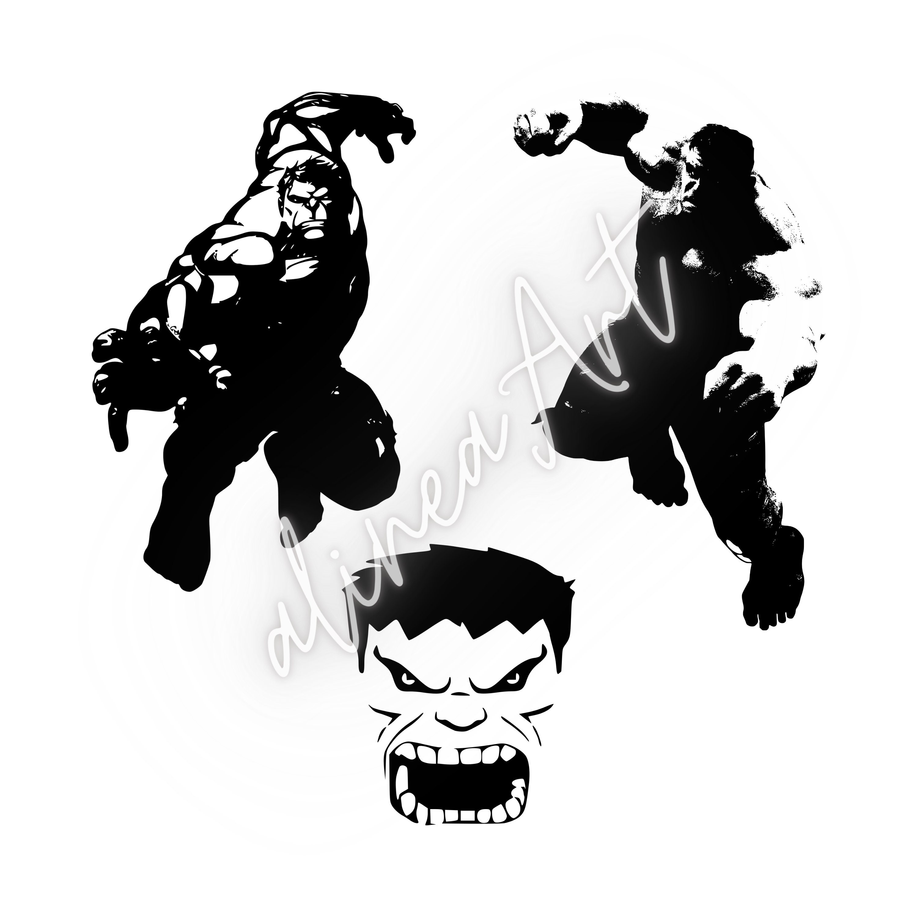 Hulk Svg-avengers Svg-cut File-svg File for Cricut-svg Png Dxf - Etsy