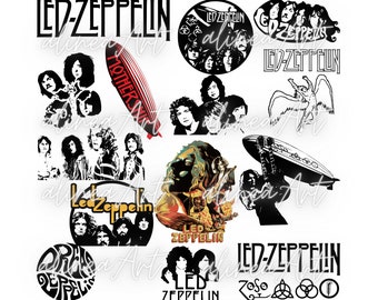 Led Zeppelin Svg - Etsy
