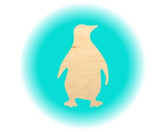 Penguin Wood Cutouts - Etsy
