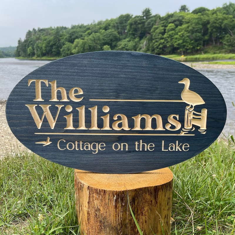 Outdoor Wood Sign - Etsy