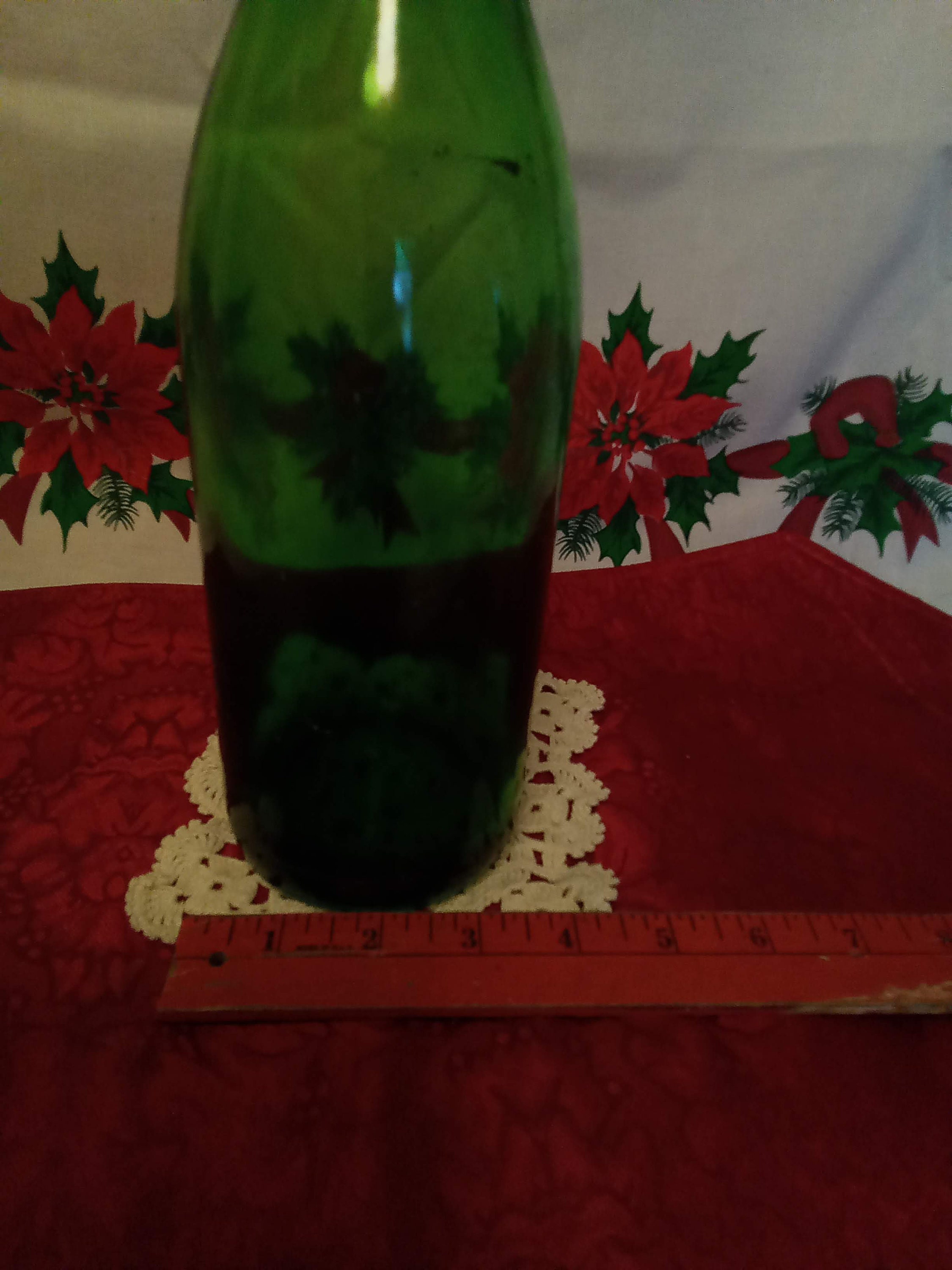 Vintage Large Green Ma's Soda Bottle - Etsy