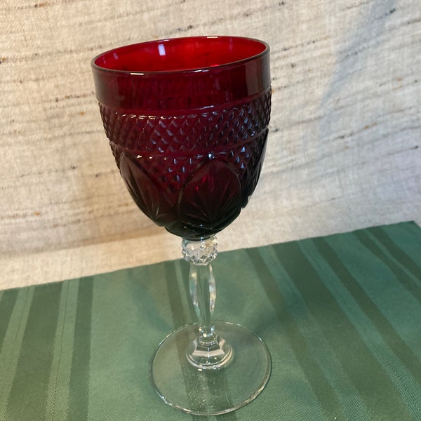 Vintage Red Glass - Etsy