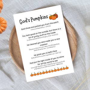 Pumpkin Gospel | Christian Halloween | Gods Pumpkins | Holy Halloween ...
