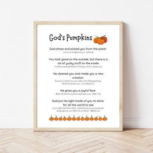 Pumpkin Gospel | Christian Halloween | Gods Pumpkins | Holy Halloween ...