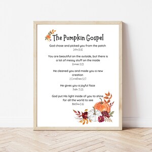 Pumpkin Gospel Christian Halloween Gods Pumpkins Holy Halloween Pumpkin ...