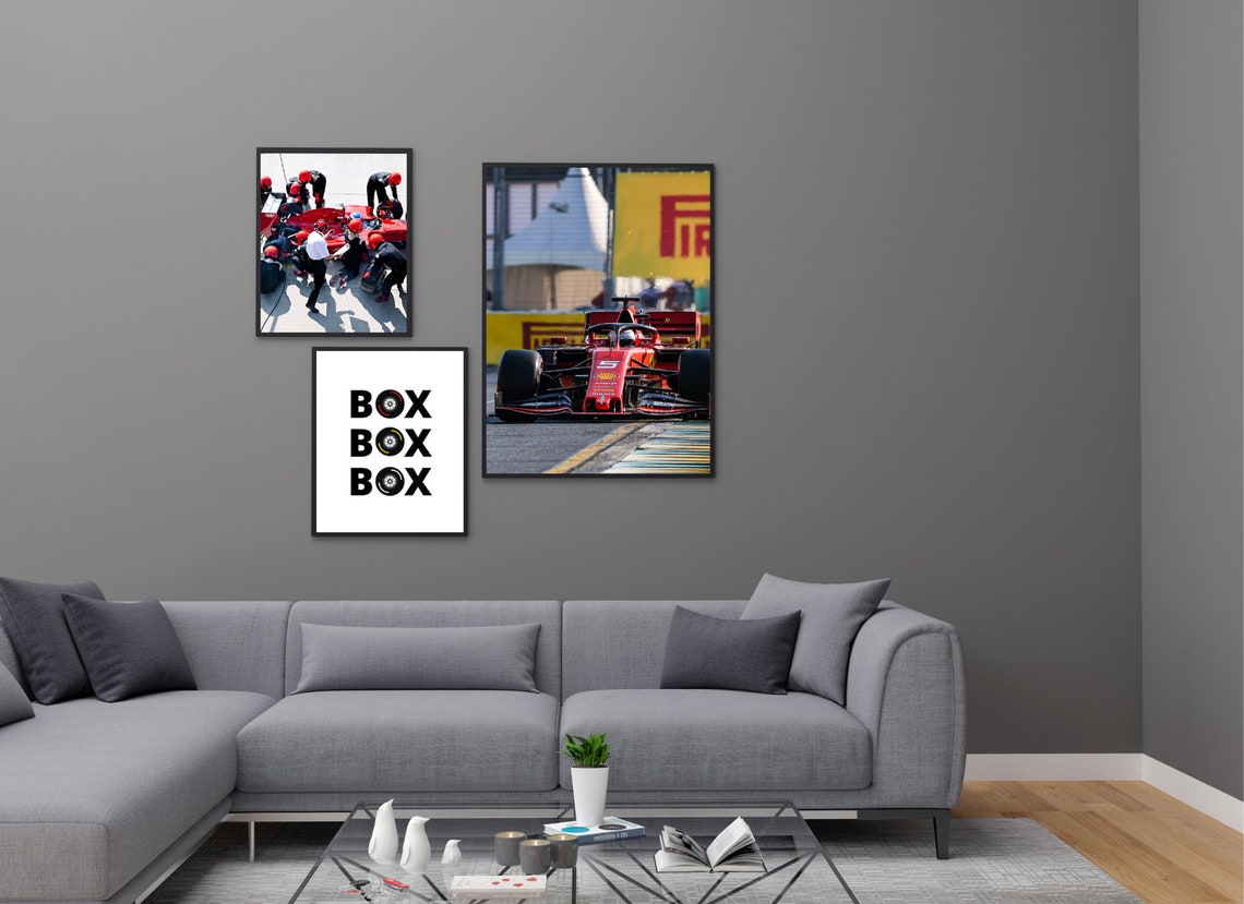 Boxboxbox Formula 1 Print F1 Digital Download F1 Racing - Etsy