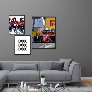 Boxboxbox Formula 1 Print | F1 Digital Download | F1 Racing | Box Box ...