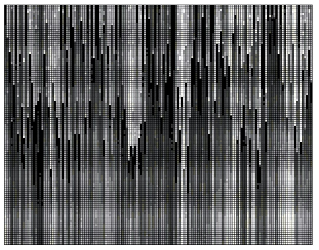 Embroidery Pattern - Greyscale, Black and White Geometric Abstract Art ...
