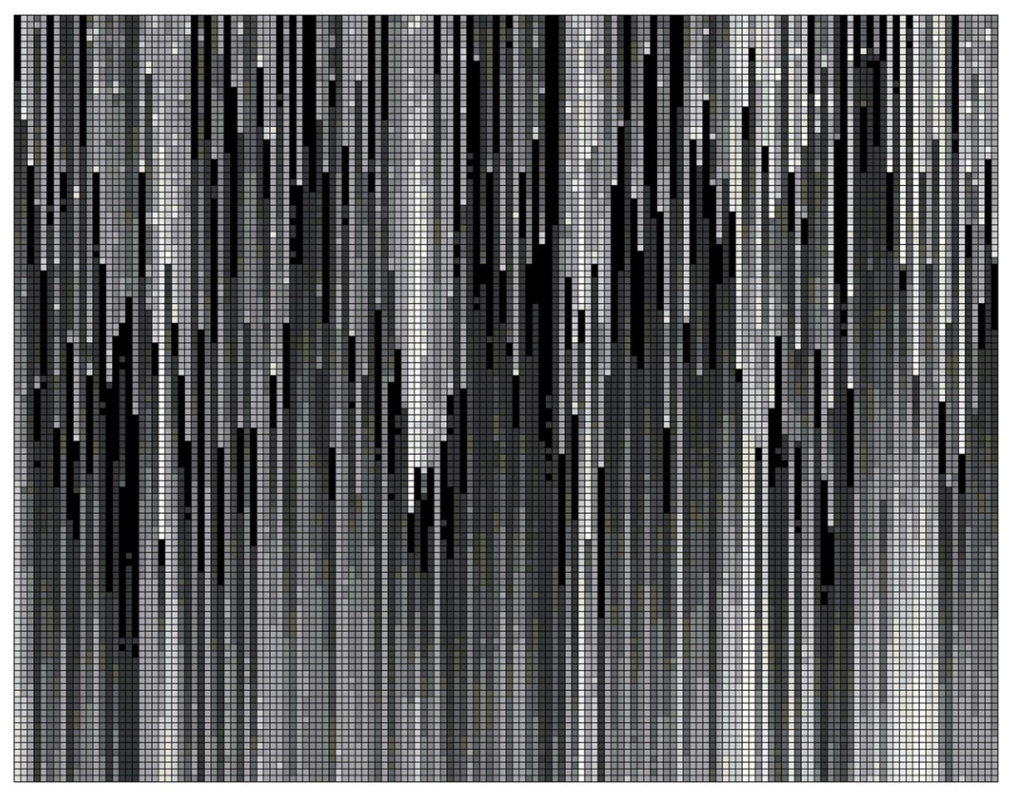 Embroidery Pattern - Greyscale, Black and White Geometric Abstract Art ...
