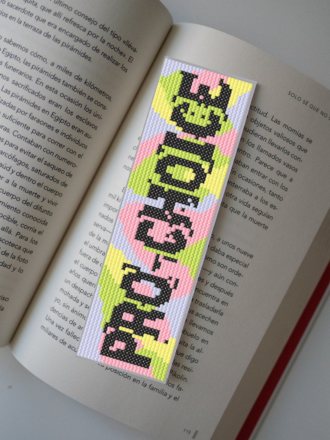 Pro-choice - My Body My Choice Bookmark - Cross Stitch Pattern ...