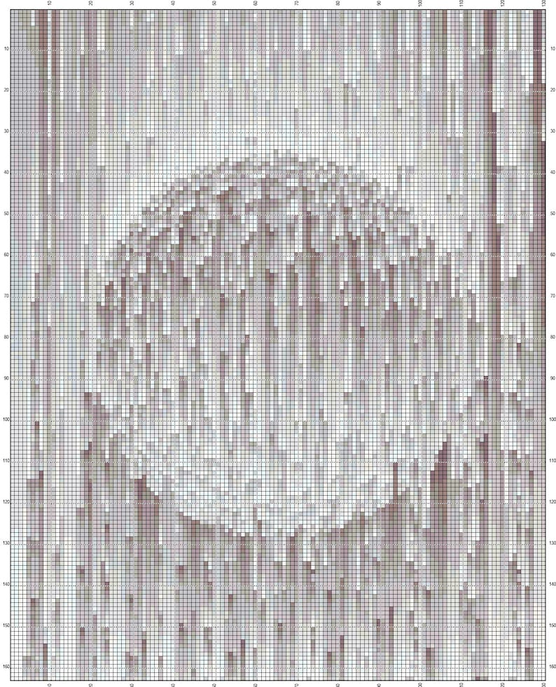 Embroidery Pattern - Abstract Sphere Illusion , Abstract Art, Cross ...
