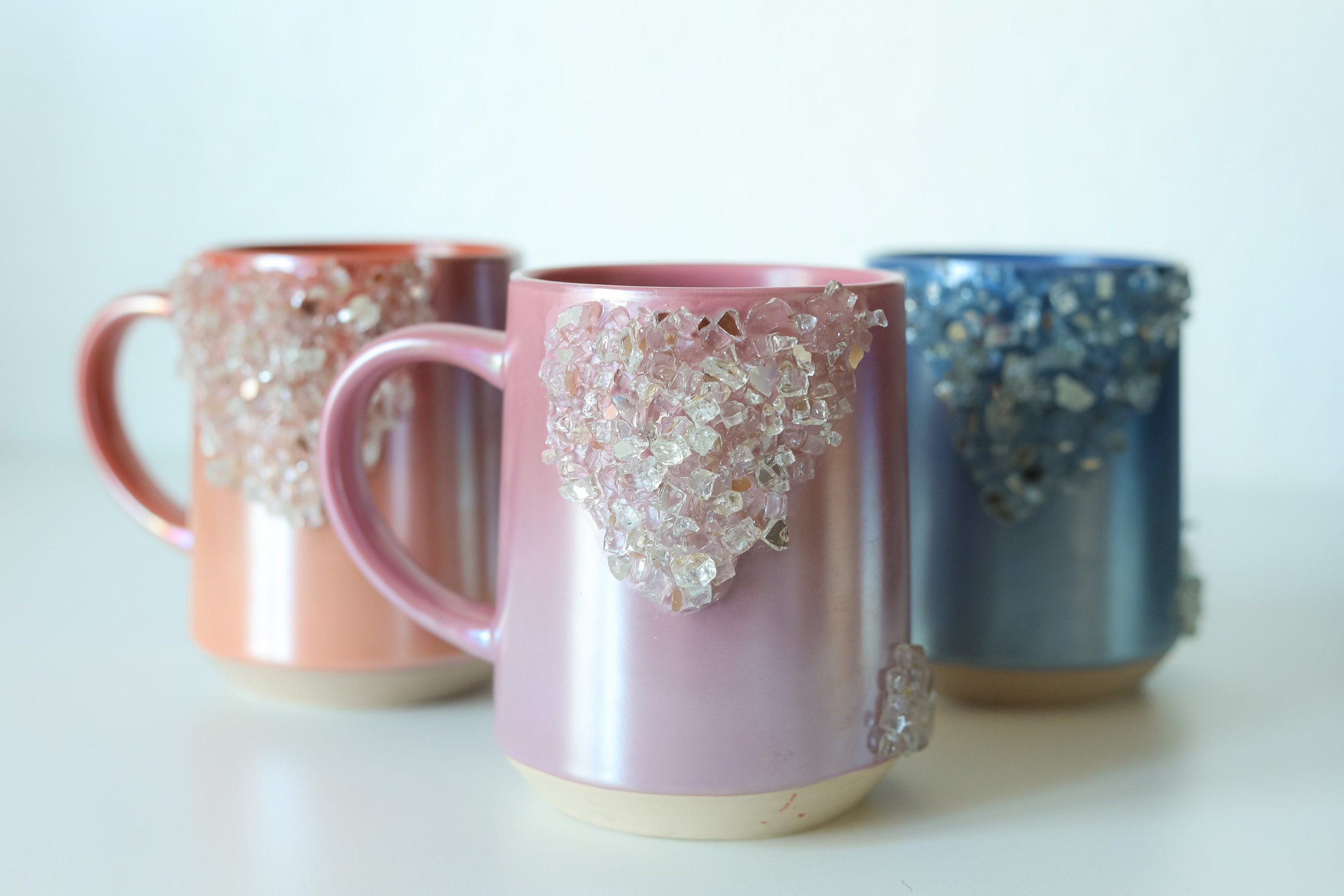 Geode Mug Ombré Cup Crystal Mug Coffee Mug - Etsy