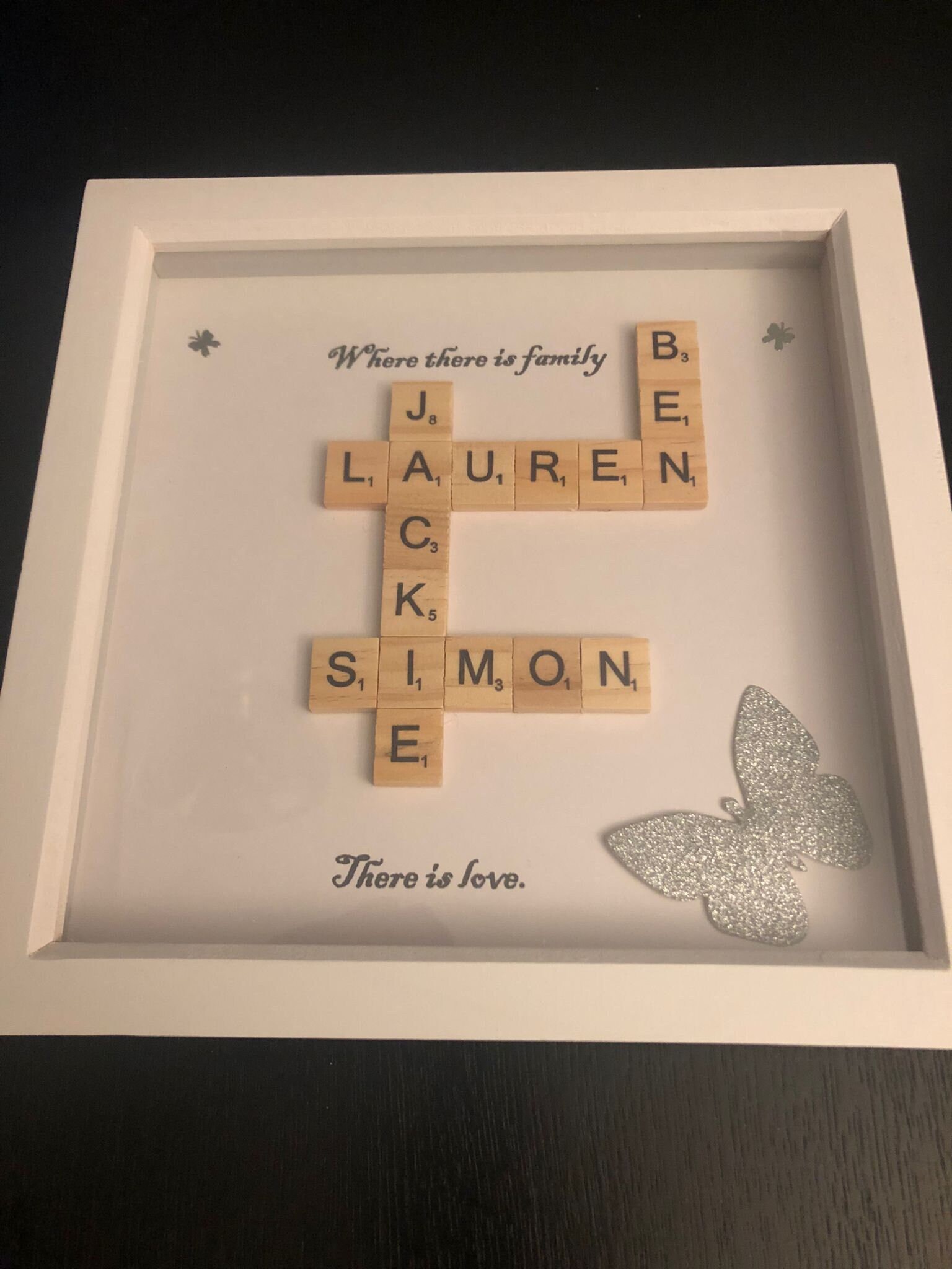 Scrabble Photo Frame - Etsy