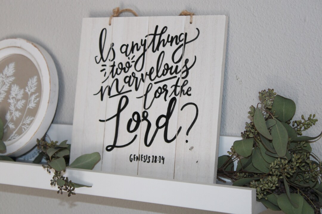 Bible Verse Wooden Plaque - Etsy
