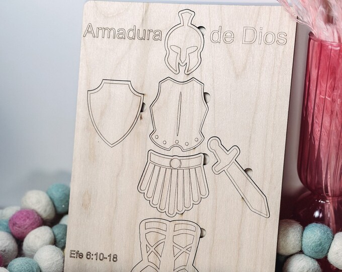 Full Armor of God, Ephesians 6, Christian Puzzle, Spiritual Puzzle ...