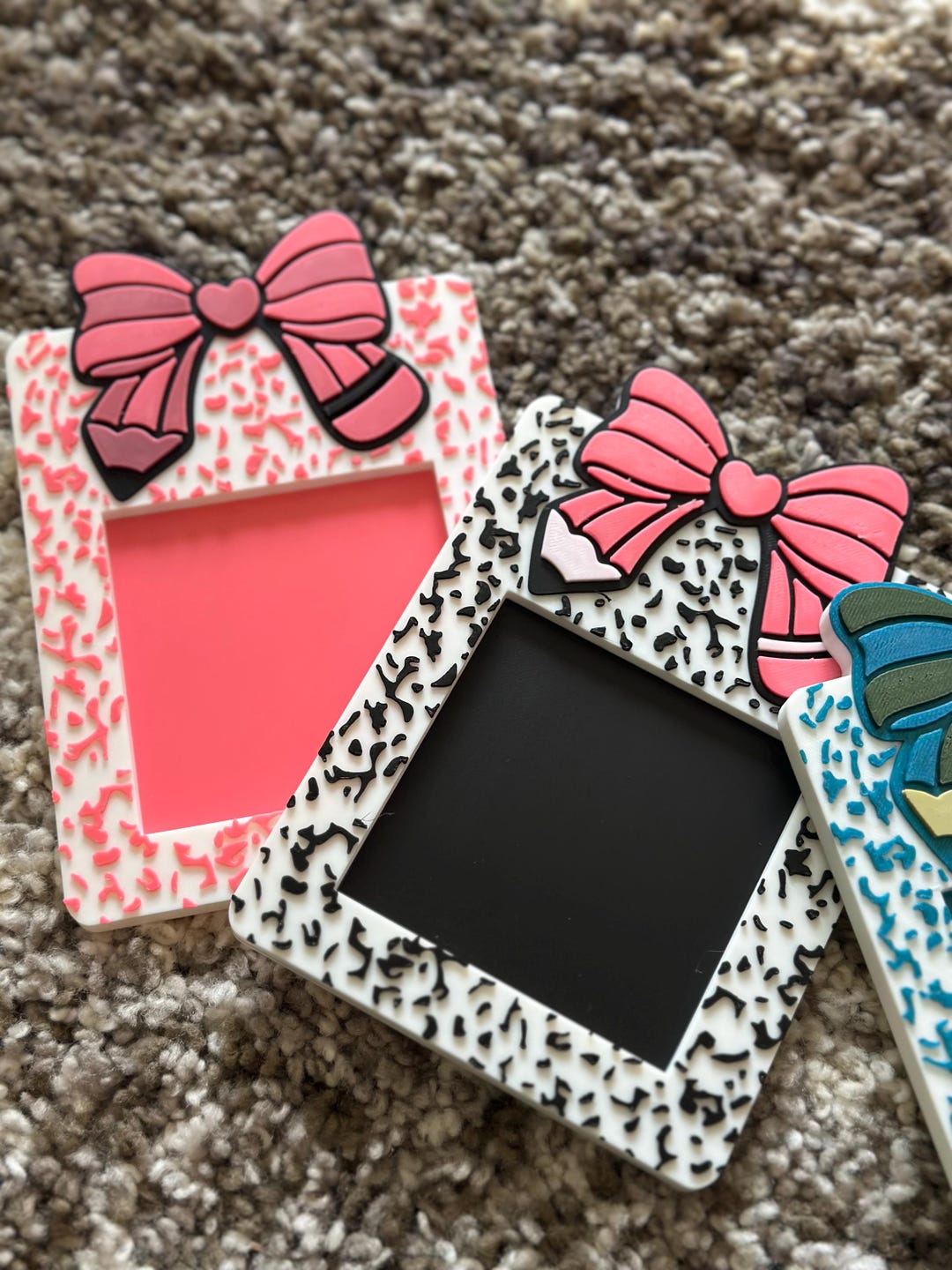 Teacher Sticky Note Holder 3D Printed Desk Organizer Teacher Pencil Bow ...