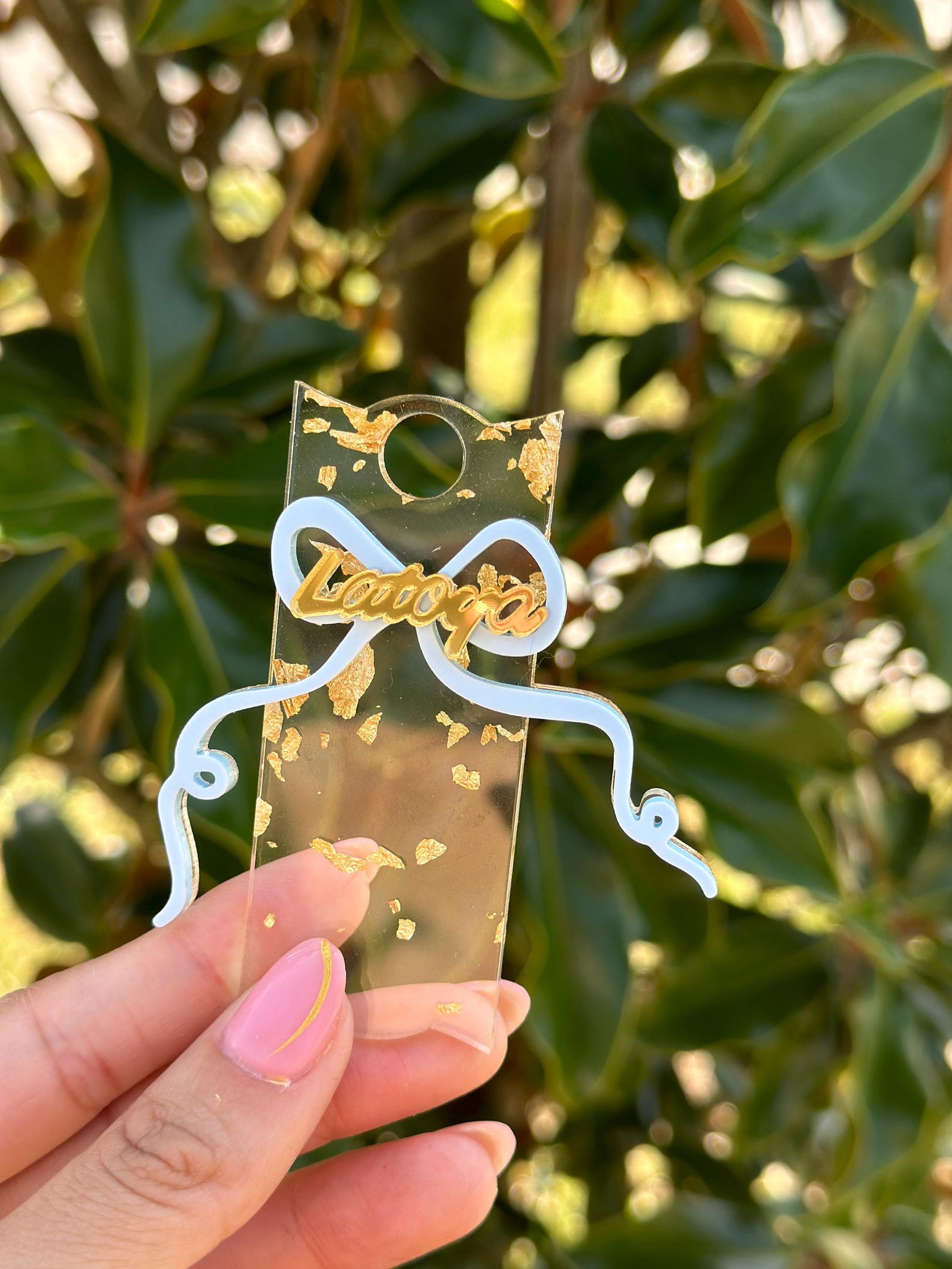Coquette Bow Tumbler Accessories Coquette Stanley Name Plate ...