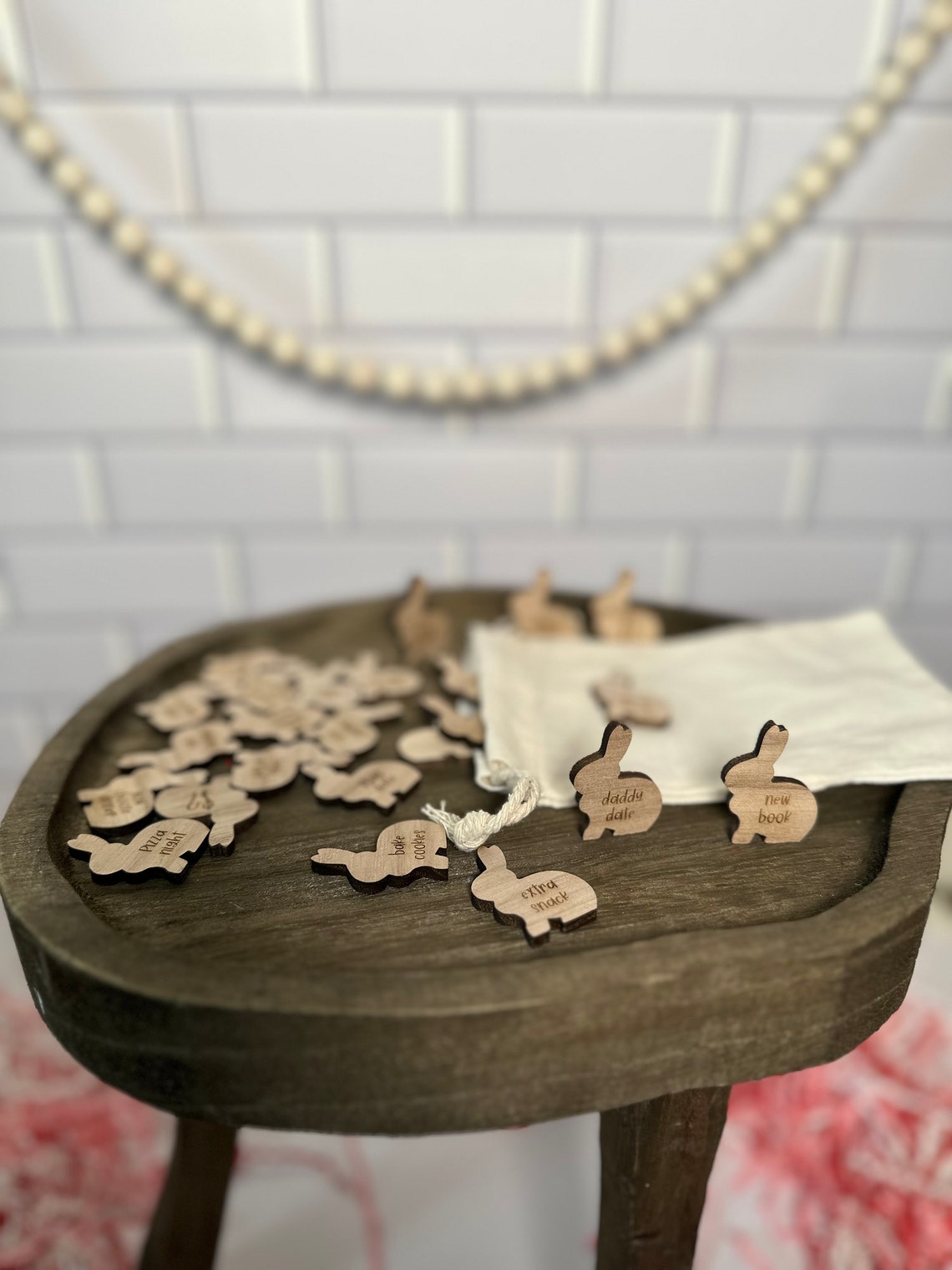 Reward Chart Tokens Kids Chore Tokens Good Behaviortokens Easter Basket ...