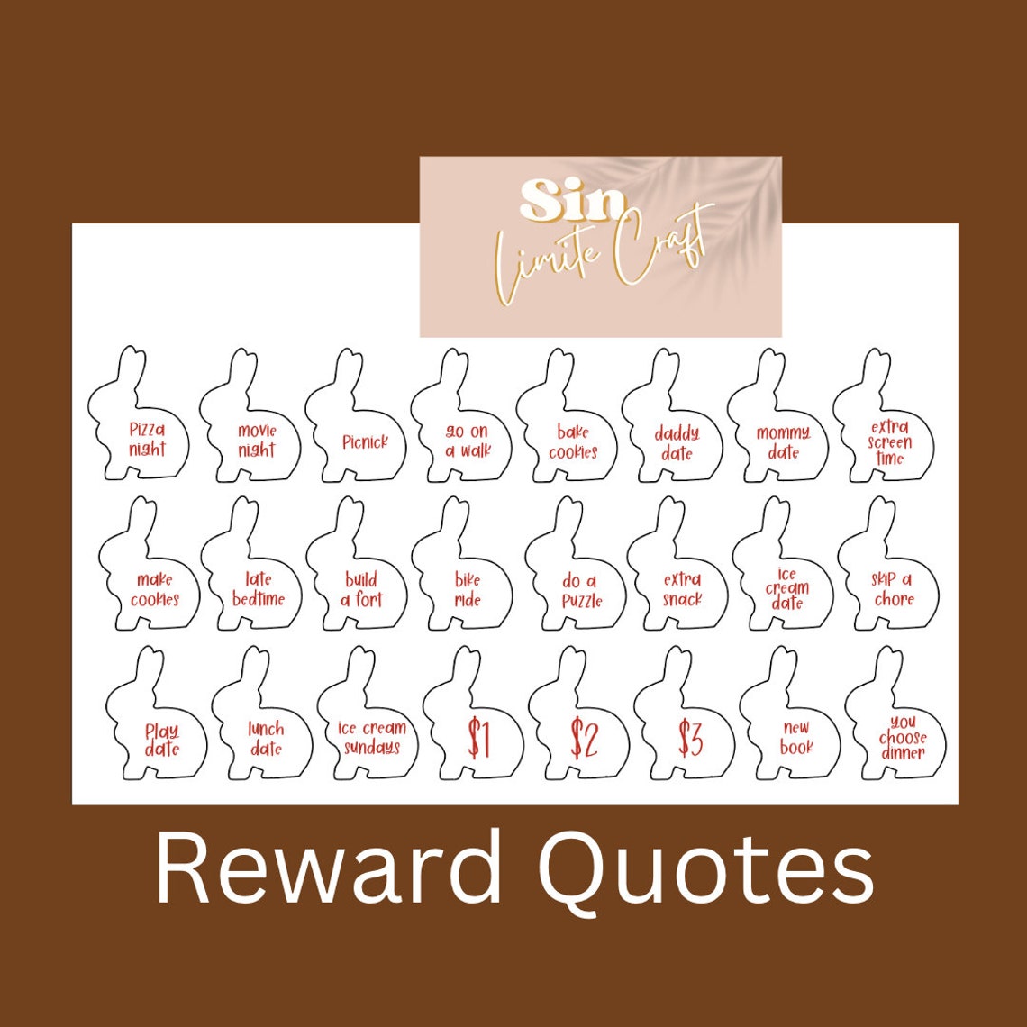 Reward Chart Tokens Kids Chore Tokens Good Behaviortokens Easter Basket ...