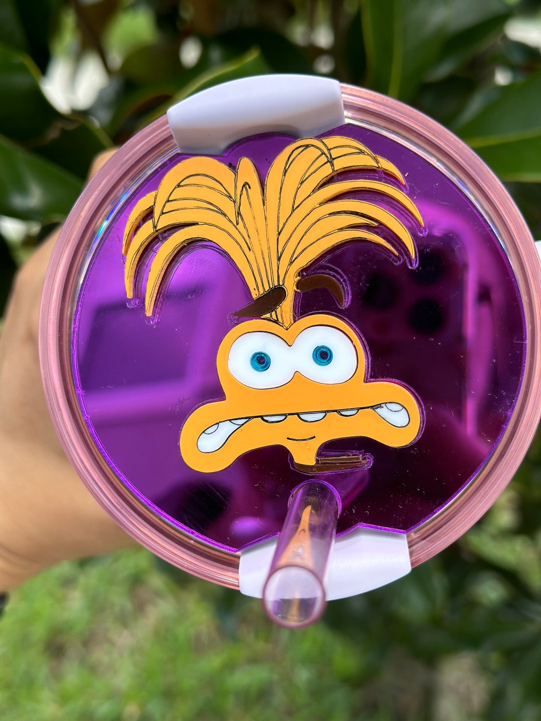 Troll Anxiety Tumbler Tag Accessory Set Feeling Name Tag for Tumbler ...