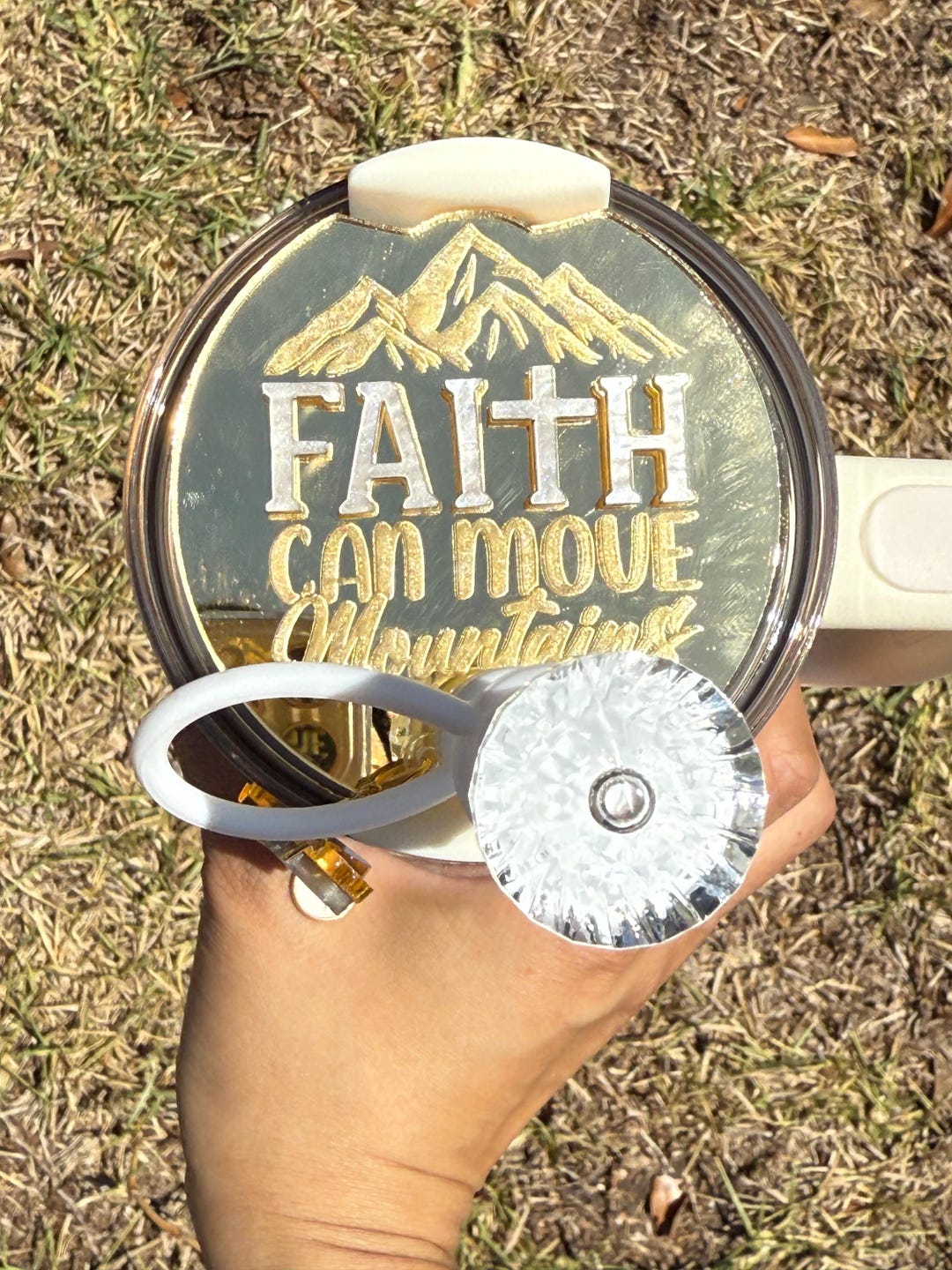 Bible Verse Topper Stanley Personalized Christian Gift Topper Charm ...