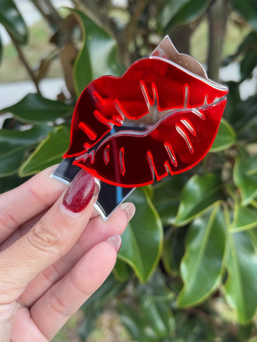 Lip Nameplate Topper Kiss Lips Stanley Topper Stanley Lid Topper ...