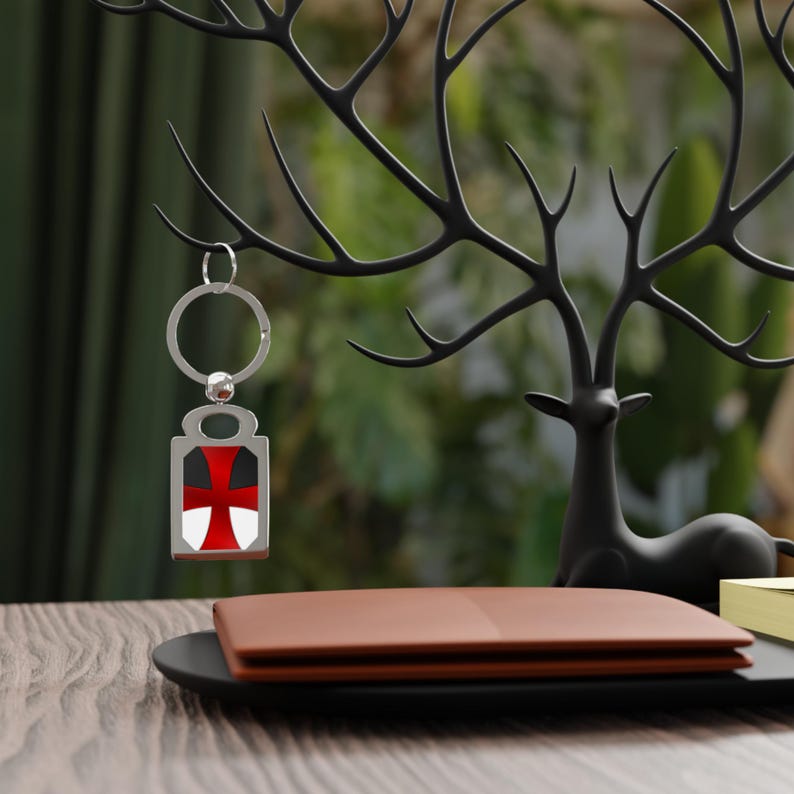 KNIGHTS TEMPLAR Keyring Historical Keepsake Crusaders Medieval - Etsy