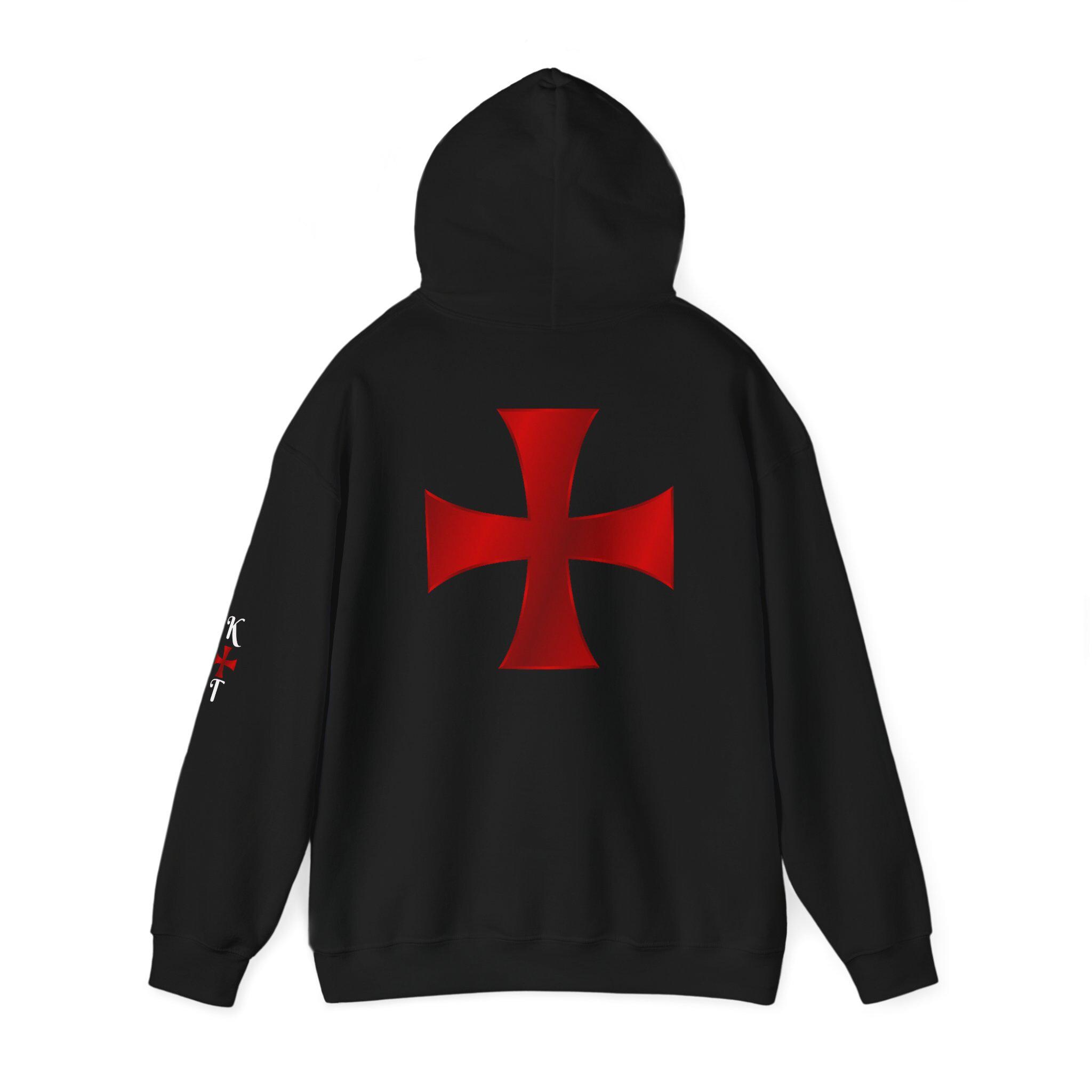 KNIGHTS TEMPLAR Hoodie Sweatshirt Medieval Knight Templar Gift ...