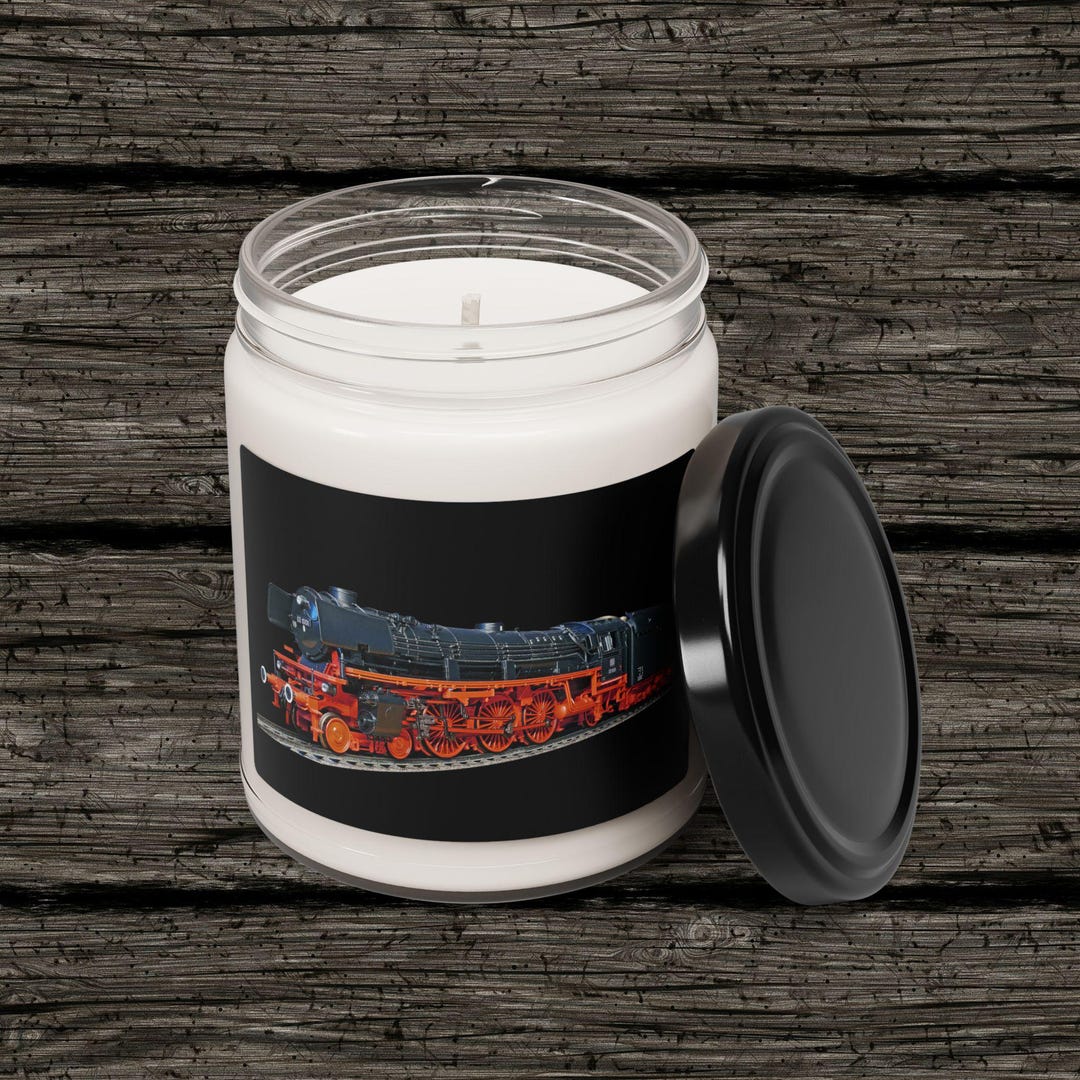 BIG BOY Locomotive Train Enthusiast Candle 9oz Western Aromatherapy ...