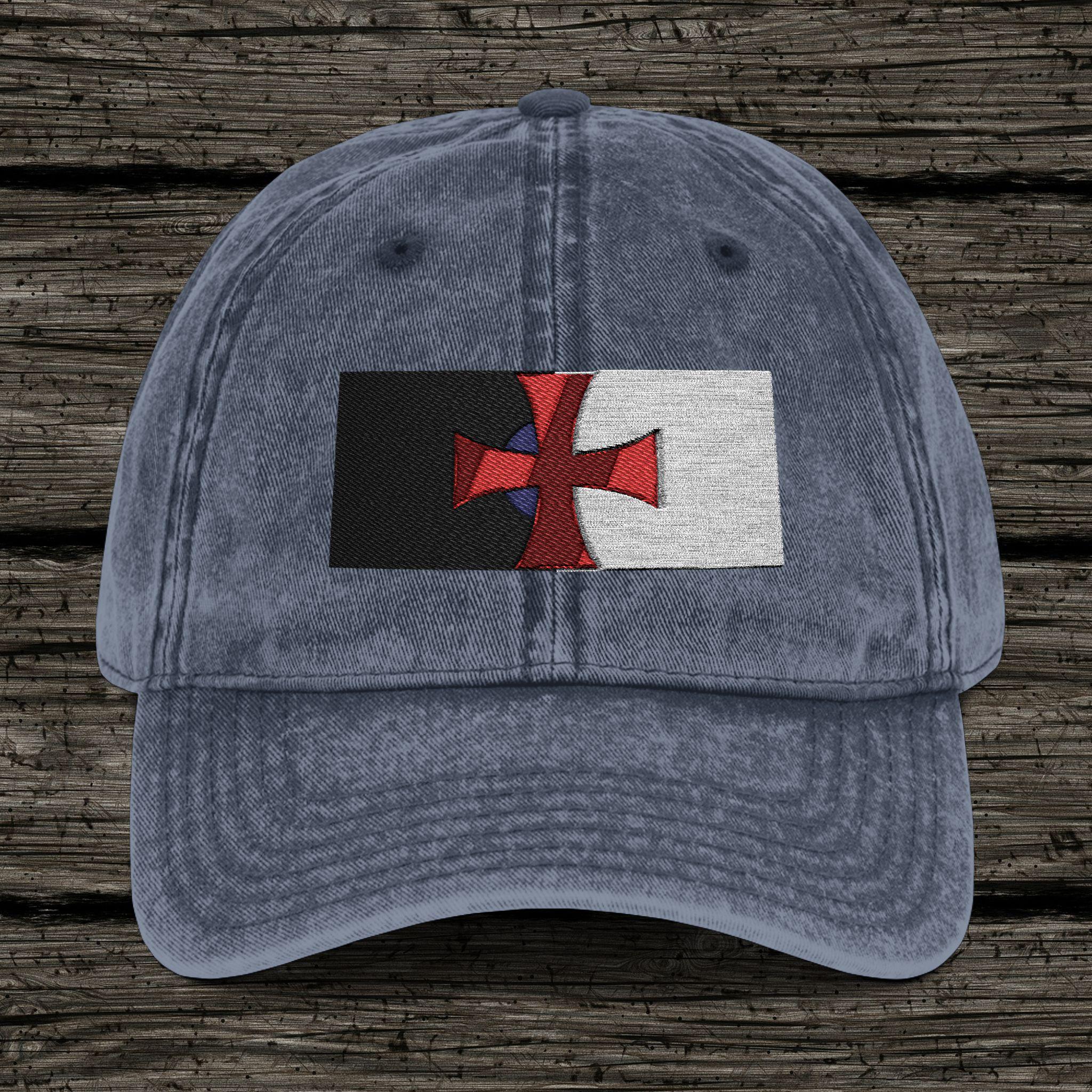 KNIGHTS TEMPLAR Embroidered Cap Medieval Templar Accessories Crusader ...