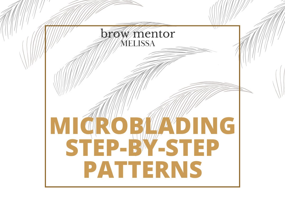 Plantilla de trazos del libro de trabajo de patrones de Microblading ...