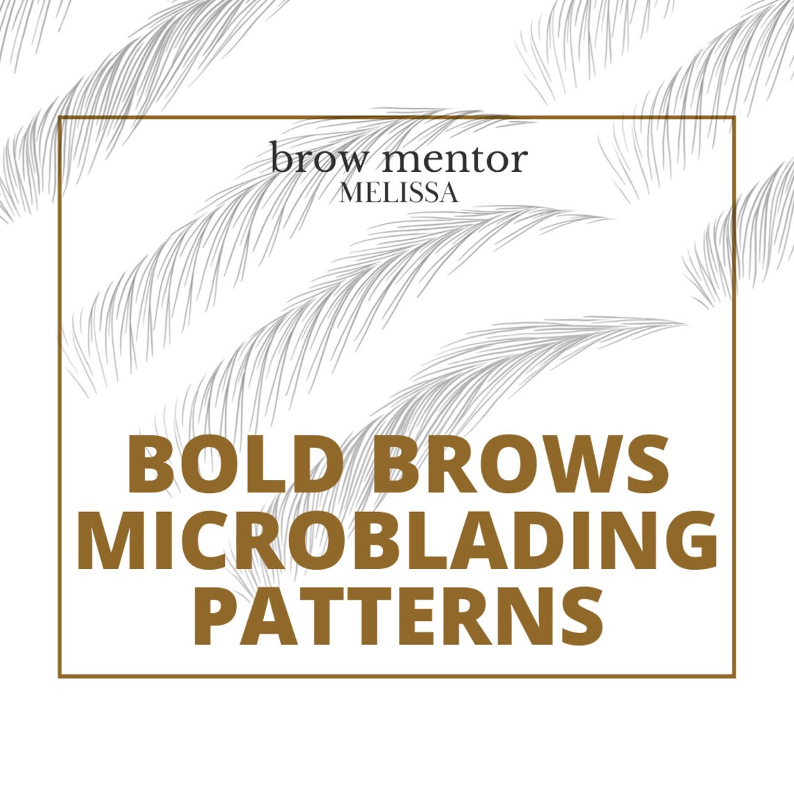 Bold Brows Microblading Patterns Step-by-step Microblading Stroke ...