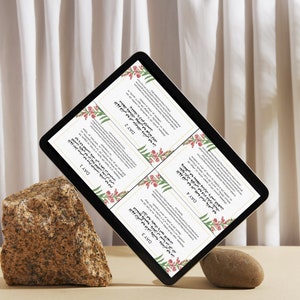 Duaa Cards / 30 Duas for 30 Days / Ramadan Dua Card Set / Prayer Cards ...