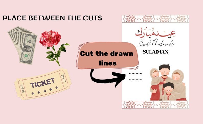 Editable Eid Mubarak Cards, Eid Mubarak Cards for Kids, 8 Eid Mubarak ...