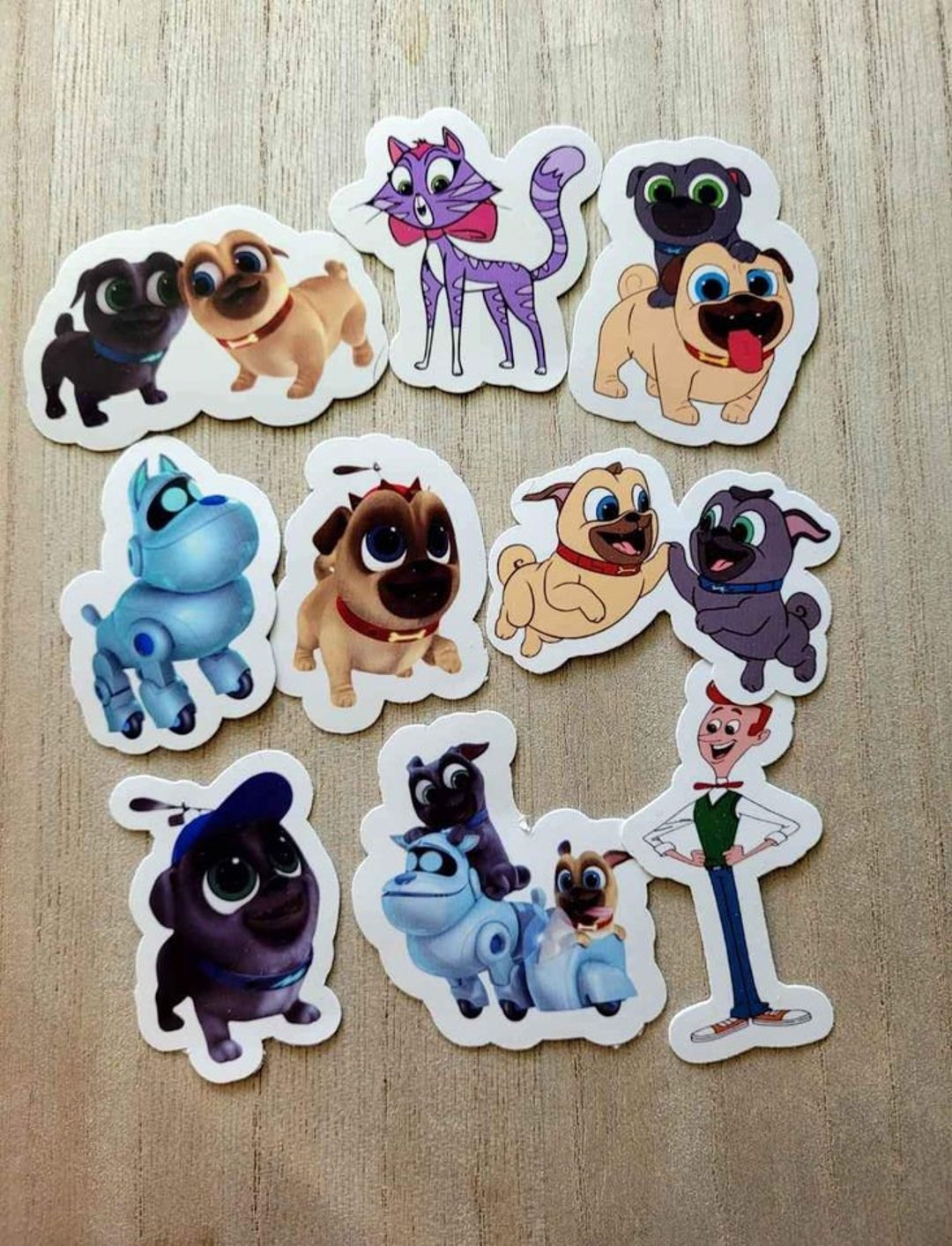 Puppy Dog Pals Stickers 9 Pack - Etsy