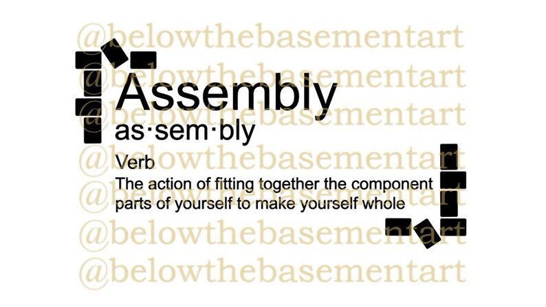 Printable 2 Pack Mental Health Awareness Quote "some Assembly Required ...