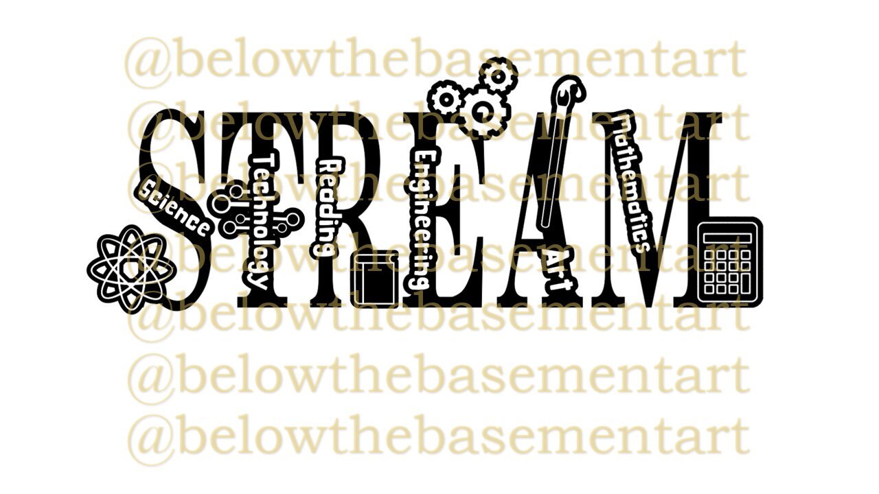 Printable "stream" Digital File Pack Svg Jpg Png Great for STREAM ...