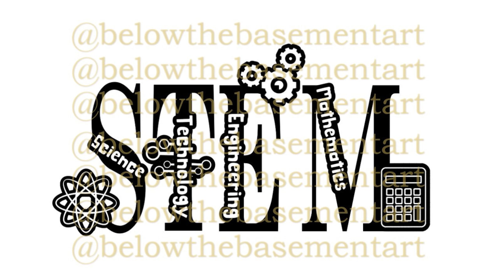 Printable STEM Digital File Pack Svg Jpg Png Great for STEAM Activities ...